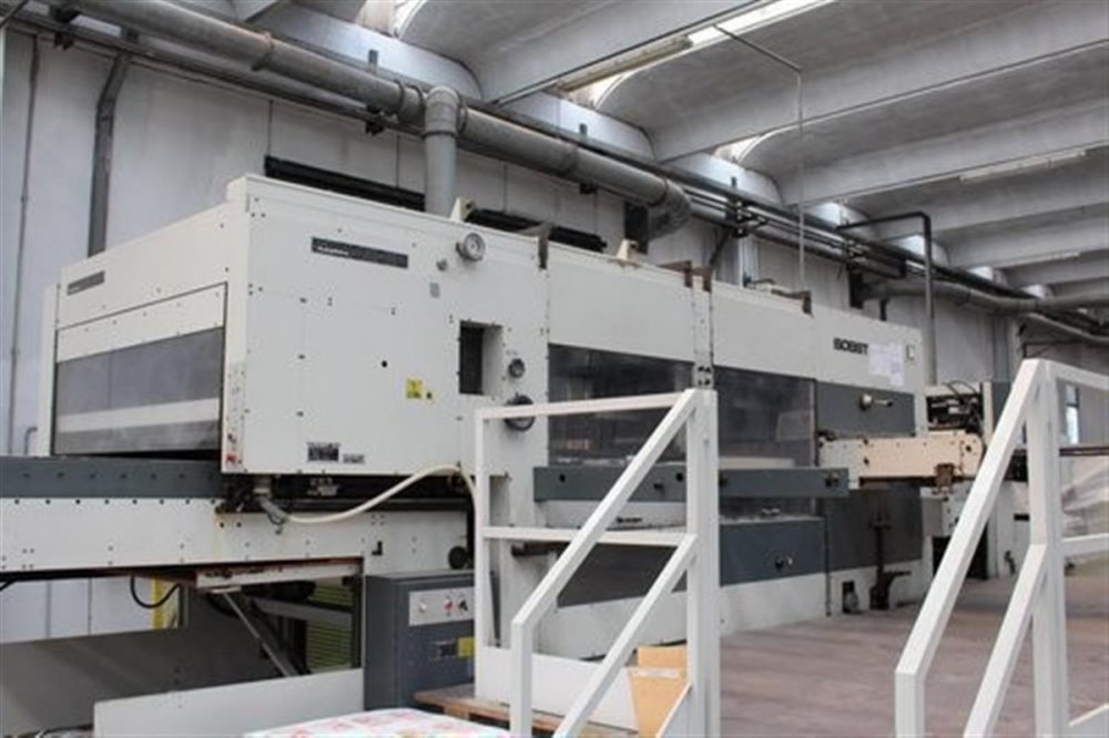 BOBST 142 ER // Flat bed die cutters-autoplatin // Corrugated ...
