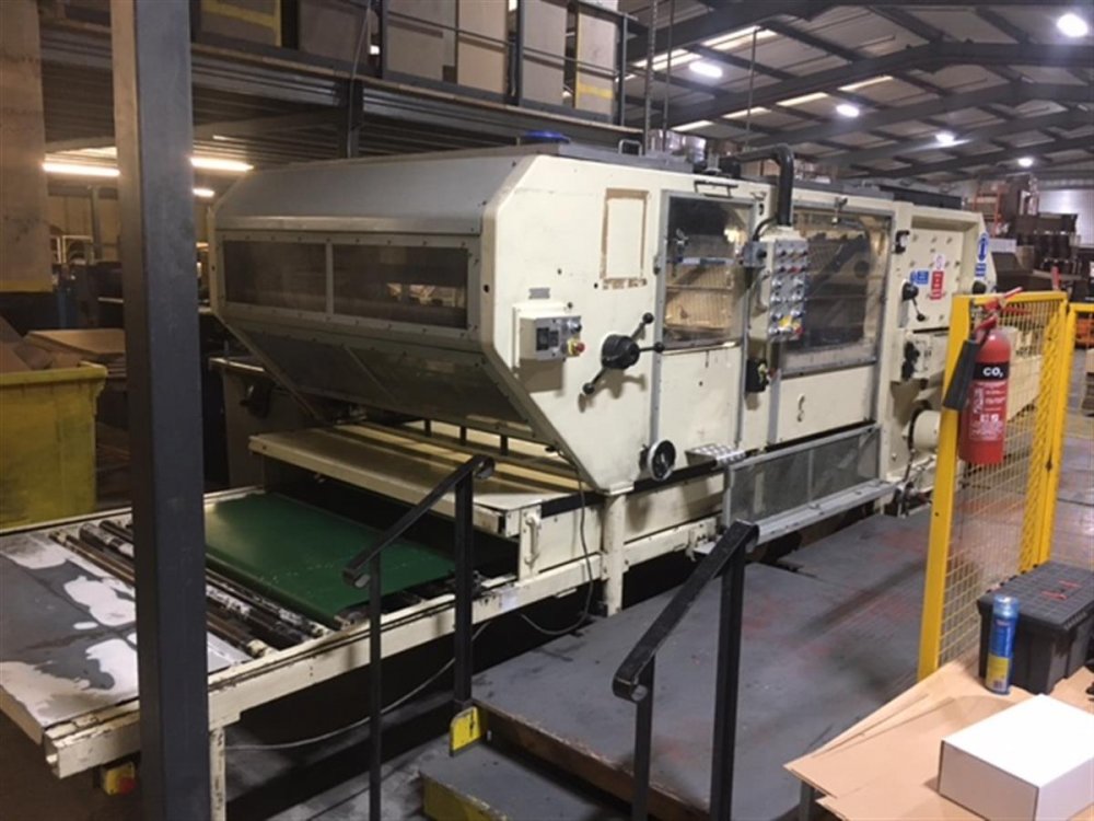 Photo Gallery // BOBST SPO 1575 // Flat bed die cutters-autoplatin ...