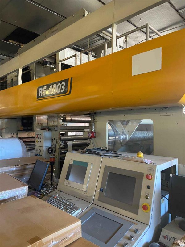 ROTOMEC RS4003 Impresora huecograbado 8 colores // Rotogravure ...