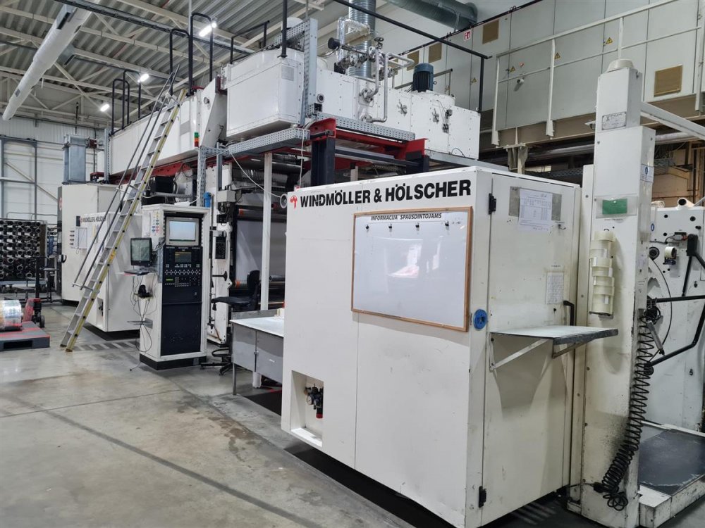 WINDMOLLER NOVOFLEX flexo press 8 colors // Flexo CI // Printing ...