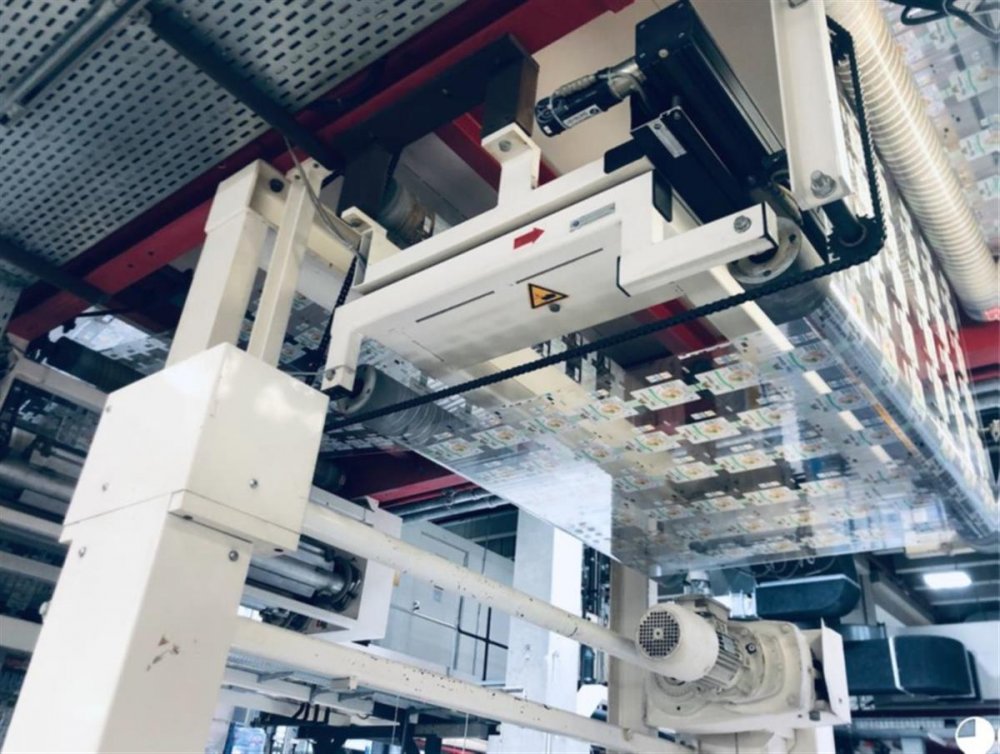 W&H NOVOFLEX flexographic printing machine 10 colors // Flexo CI ...