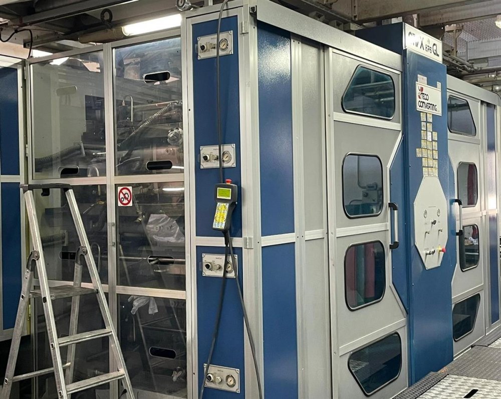 UTECO ONYX 876 flexo press 8 colors // Flexo CI // Printing machines ...