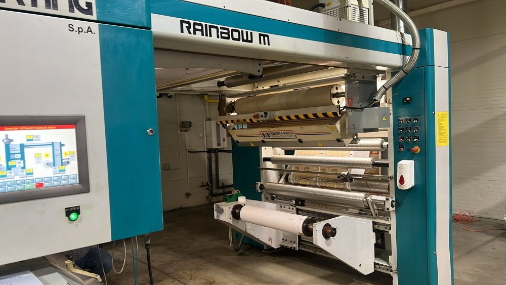 UTECO RAINBOW M Laminator / coating machine SOLVENTLESS // Laminators ...