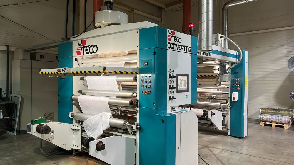 UTECO RAINBOW M Laminator / coating machine SOLVENTLESS // Laminators ...