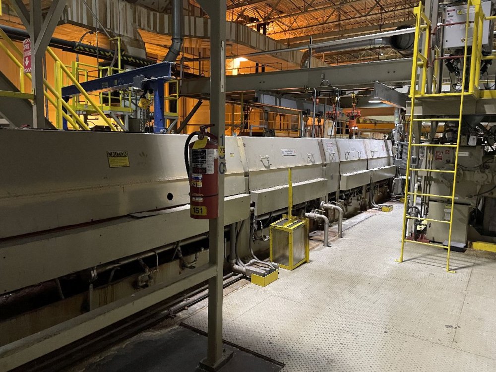4 layers BRUCKNER - CELLIER BOPP / BOPET extrusion machine // BOPP ...