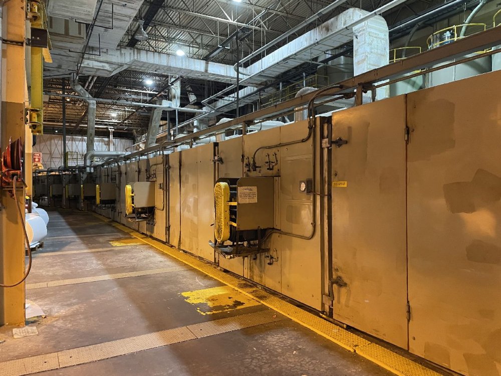 4 capas BRUCKNER - CELLIER Linea de extrusion para bi-orientado // BOPP ...