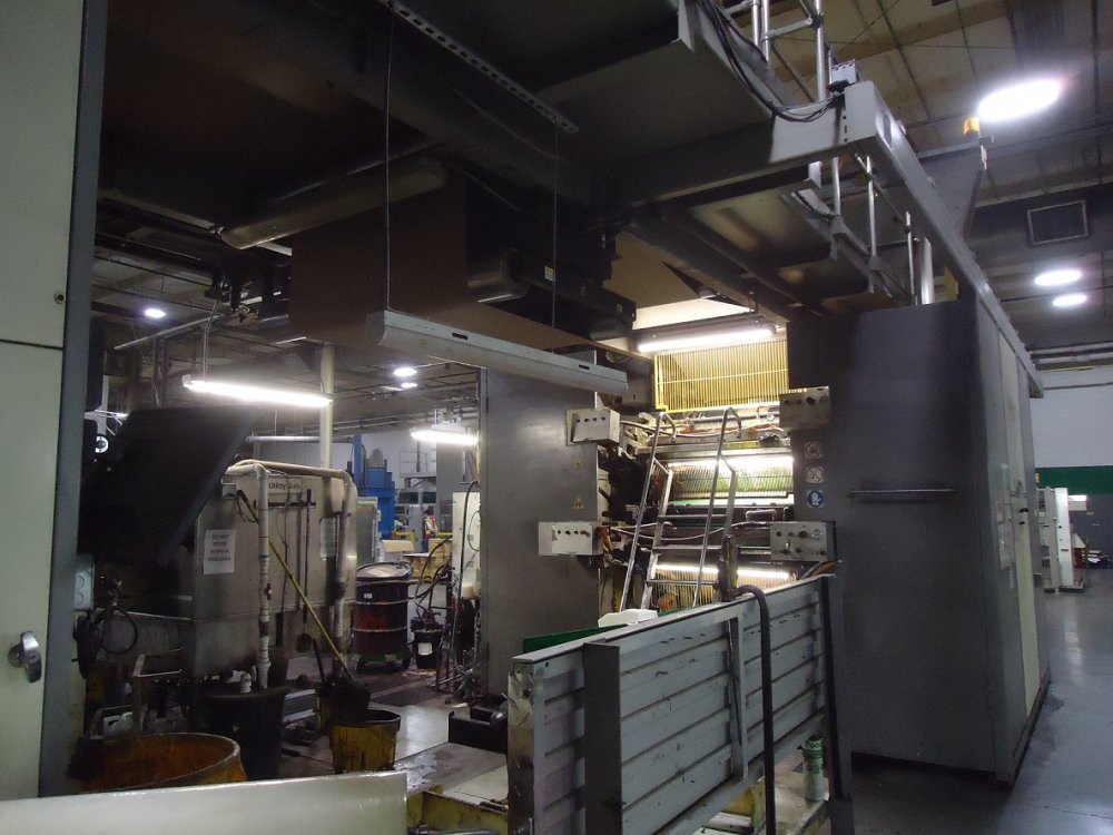 FLEXOTECNICA Ekaton SEI 3000 Flexo central drum printing press 7 colors ...
