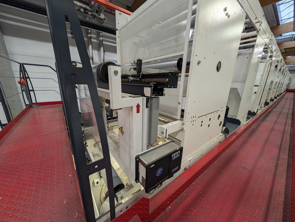 WINDMÖLLER & HÖLSCHER Heliostar GL Rotogravure printing machine 8 ...