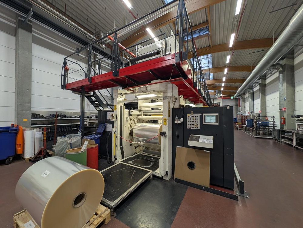 WINDMÖLLER & HÖLSCHER Heliostar GL Rotogravure printing machine 8 ...