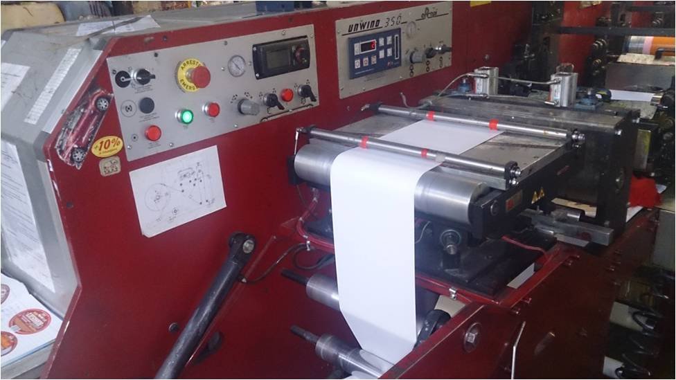 ERREPI PLANET-350 Impresora flexo para etiquetas // Flexo label press ...