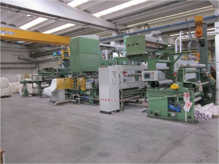 ROTOMEC EC550 Extrusion lamination machine // Extrusion lamination ...