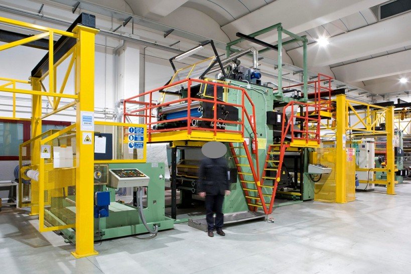 CUSTOM MADE SILICONE COATING MACHINE Kaschierung und laminirung ...