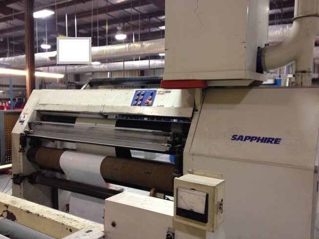 ASHE SAPPHIRE Machine des découpeuses // Slitter rewinders ...
