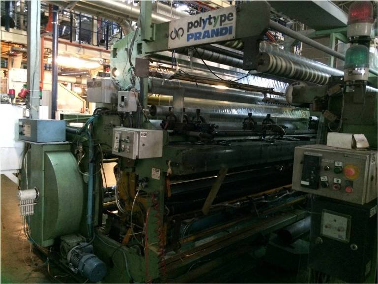 5 layers POLYTYPE Cast film machine // Cast film // Film extrusion ...