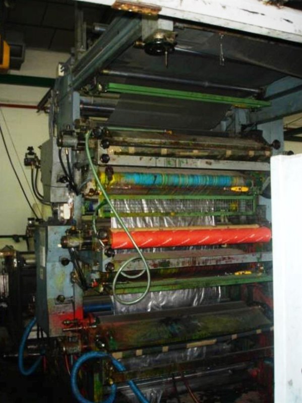 CMF CARRARO MS7206 Flexo stack printing machine // Flexo stack ...