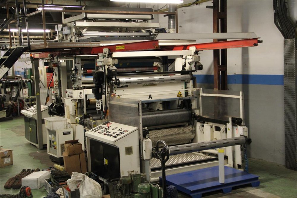 3 layers WINDMOELLER & HOLSCHER - REIFENHAUSER blown film extruder ...
