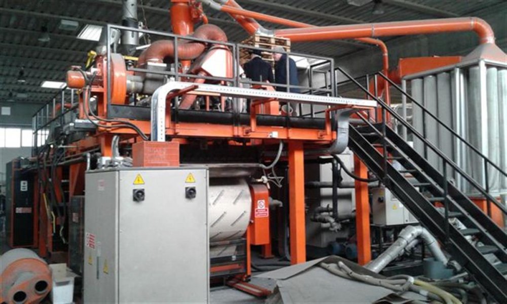 3 layers ADTECH PROVERA Cast film machine // Cast film // Film ...