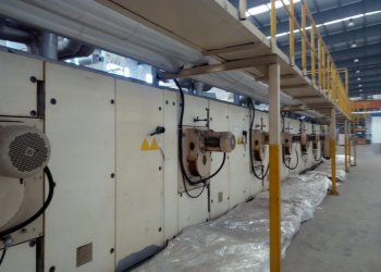 3 layers BRUCKNER BOPP / BOPET extrusion machine // BOPP BOPET // Film ...