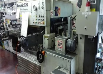 BOBST ROTOMEC LEMANIC Rotogravure printing machine 6 colors ...