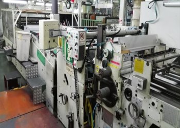 BOBST ROTOMEC LEMANIC Gravure printing machine 6 colors // Rotogravure ...