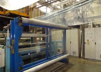 3 layers PRIMPLAST Cast film extrusion line // Cast film // Film ...