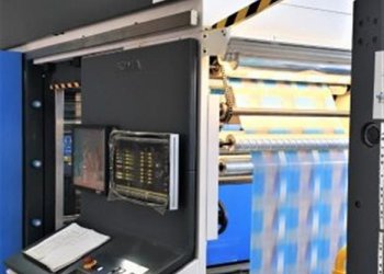 SOMA FLEX-OPTIMA 8 EG/WG flexographic printing machine 8 colors ...