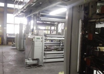 SCHIAVI ALPHA flexographic printing machine 8 colors // Flexo CI ...