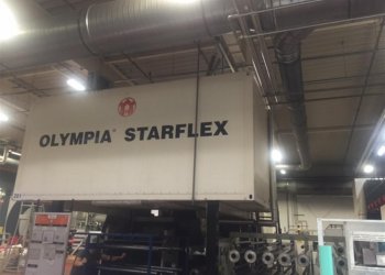 WINDMÖLLER & HÖLSCHER STARFLEX flexographic printing machine 8 colors ...