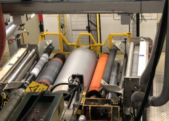 DAVIS STANDARD BELOIT BOBST Extrusion lamination machine // Extrusion ...