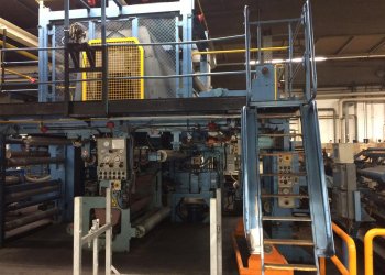 ROTOMEC Extrusion lamination machine // Extrusion lamination ...