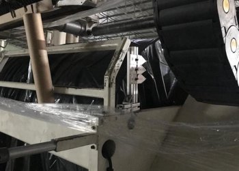 5 layers COLINES ALL ROLL EX 1500 Cast film extrusion line // Cast film ...