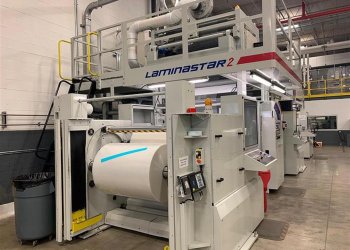 DCM LAMINASTAR DUPLEX Laminator / coating machine SOLVENTLESS ...