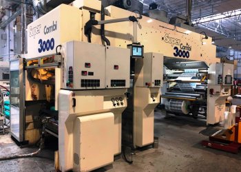 NORDMECCANICA SUPER COMBI 3000 Laminator / coating machine COMBI ...