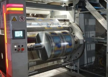 BOBST ROTOMEC 4003MP 1200/450/C Rotogravure press 10 colors ...