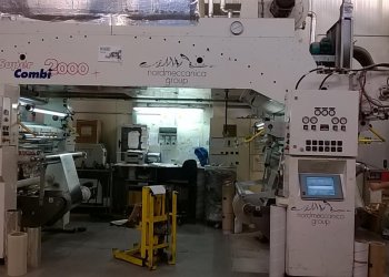 NORDMECCANICA SUPER COMBI 2000 Kaschierung und laminirung Maschine ...