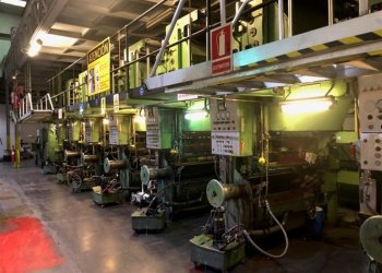 ROTOMEC Rotopak 3000 Gravure printing machine 8 colors // Rotogravure ...