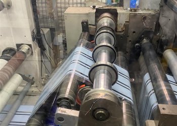 OMET VARYFLEX VF 530 F1 narrow web flexo printing machine // Flexo ...