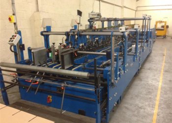 ANDREW + SUTER SUPERNOVA 1700 // Folder gluers // Corrugated paperboard ...