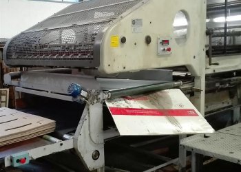 BOBST 1575 EE // Flat bed die cutters-autoplatin // Corrugated ...