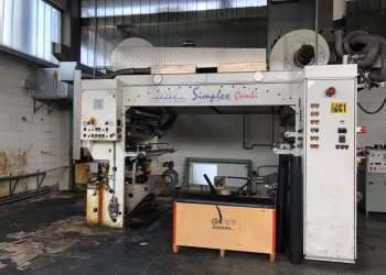 NORDMECCANICA SIMPLEX COMBI Laminator / coating machine SOLVENT / WATER ...