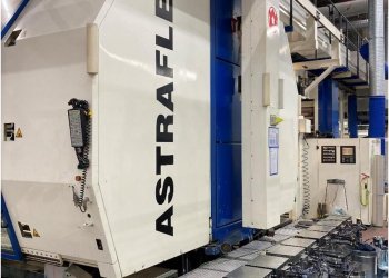 WINDMOELLER & HOELSCHER ASTRAFLEX Flexo printer 10 colors // Flexo CI ...