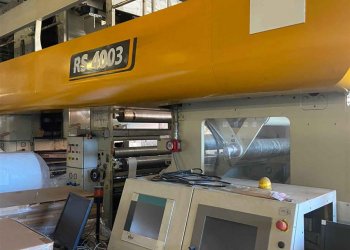 ROTOMEC RS4003 Rotogravure press 8 colors // Rotogravure // Printing ...