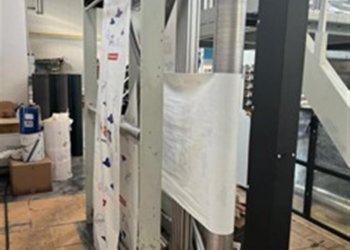 EXPERT DYNAMIC 10 flexographic printing machine 10 colors // Flexo CI ...