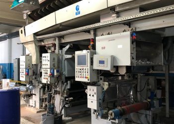 ROTOMEC duplex Laminator / coating machine SOLVENT / WATER BASED ...