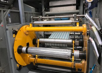 SCHIAVI Roto Cadet S Rotogravure press 8 colors // Rotogravure ...