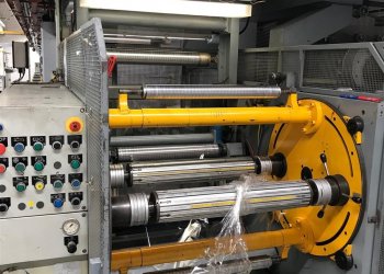 SCHIAVI Roto Cadet S Rotogravure press 8 colors // Rotogravure ...