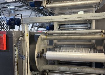 UTECO ONYX 808 GL 130 Flexo printer 8 colors // Flexo CI // Printing ...