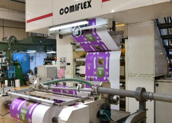 COMIFLEX Flexo printer 6 colors // Flexo CI // Printing machines ...