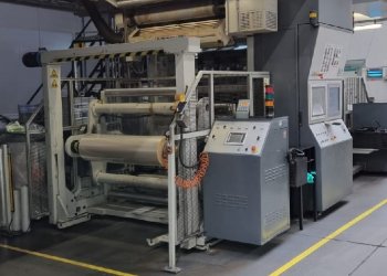 UTECO ONYX 808 Flexo printer 8 colors // Flexo CI // Printing machines ...