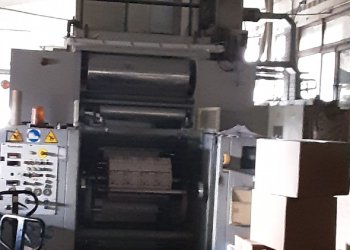 FLEXOTECNICA TACHYS Maquina flexografica 9 colores // Flexo CI ...